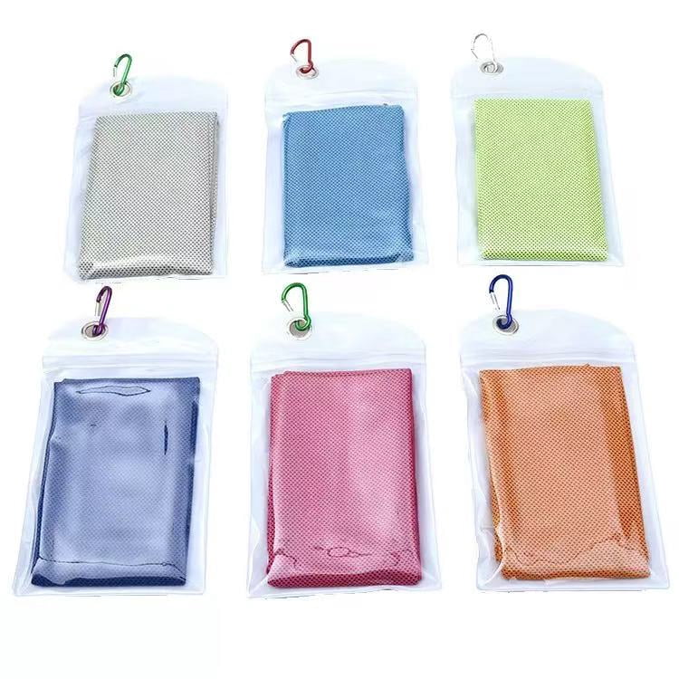 6 Packs Cooling Towel (40"x 12") Ice Sports Towel Cool Neck Towel Soft ...