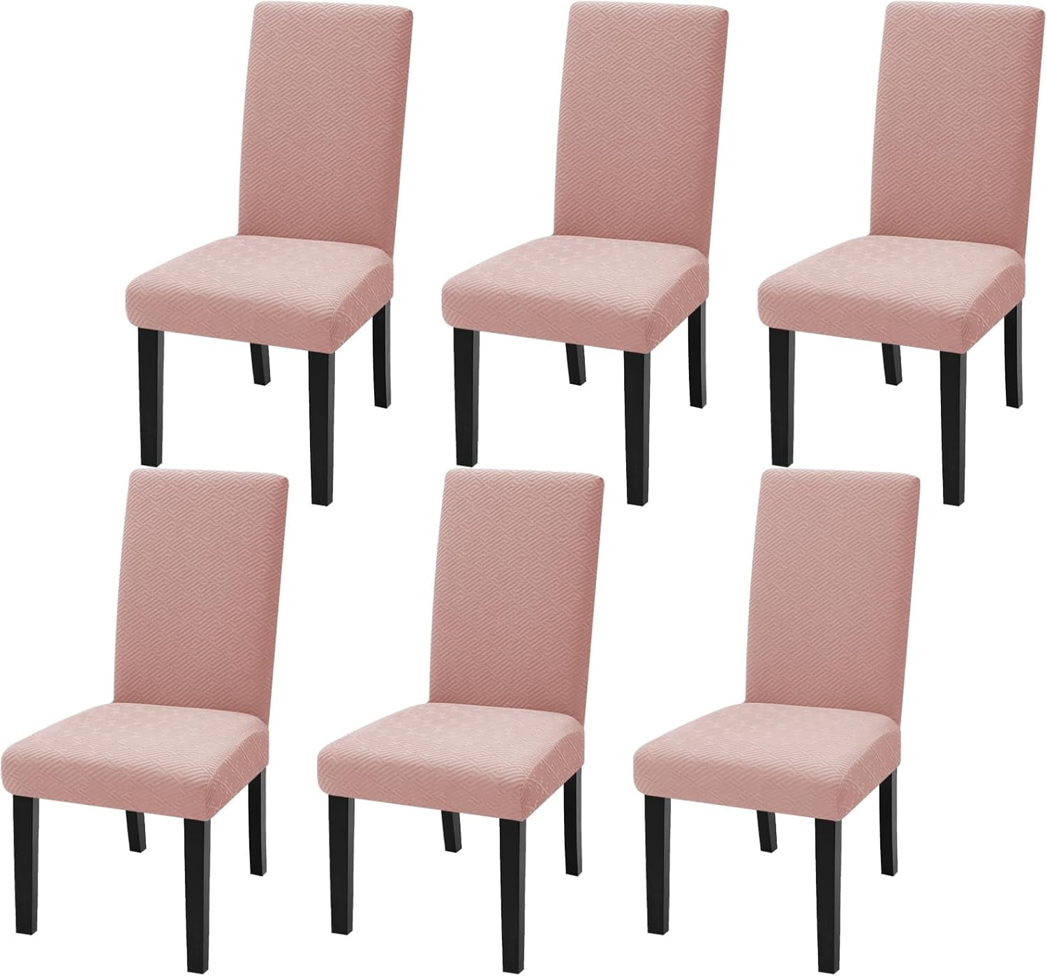 6 Packs Dining Chair Slipcovers Stretch Parsons Chair Furniture ...