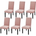 6 Packs Dining Chair Slipcovers Stretch Parsons Chair Furniture ...