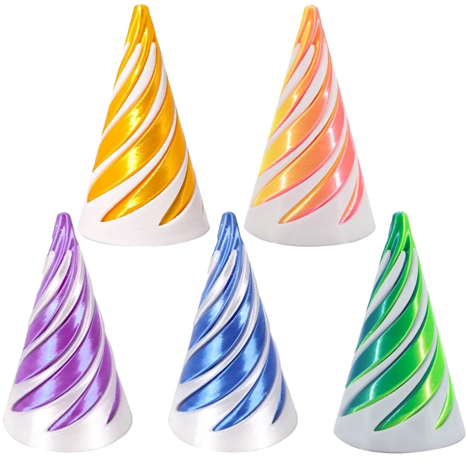 6 Packs Impossible Cone,Spiral Cone Fidget Toy,Impossible Cones ...