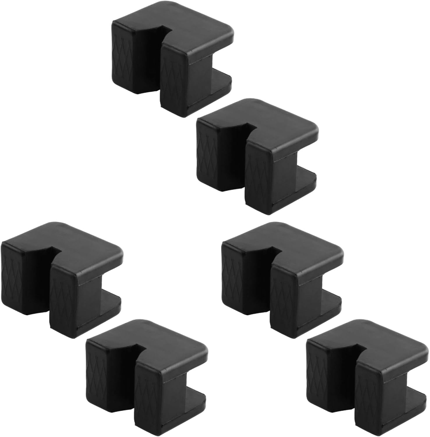 6-Packs Jack Pad Adapter ，Rubber Slotted ，Universal for Jack Stand ...