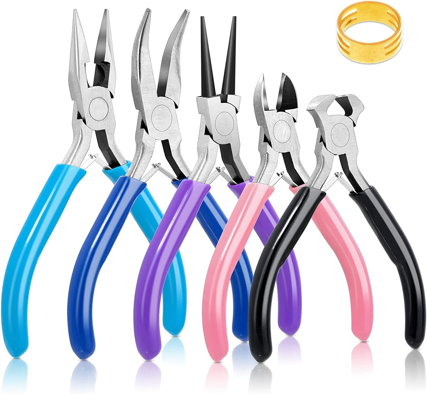 Beadsmith Jewelry Fine Round Nose Micro Pliers (1 Piece) - Walmart.com