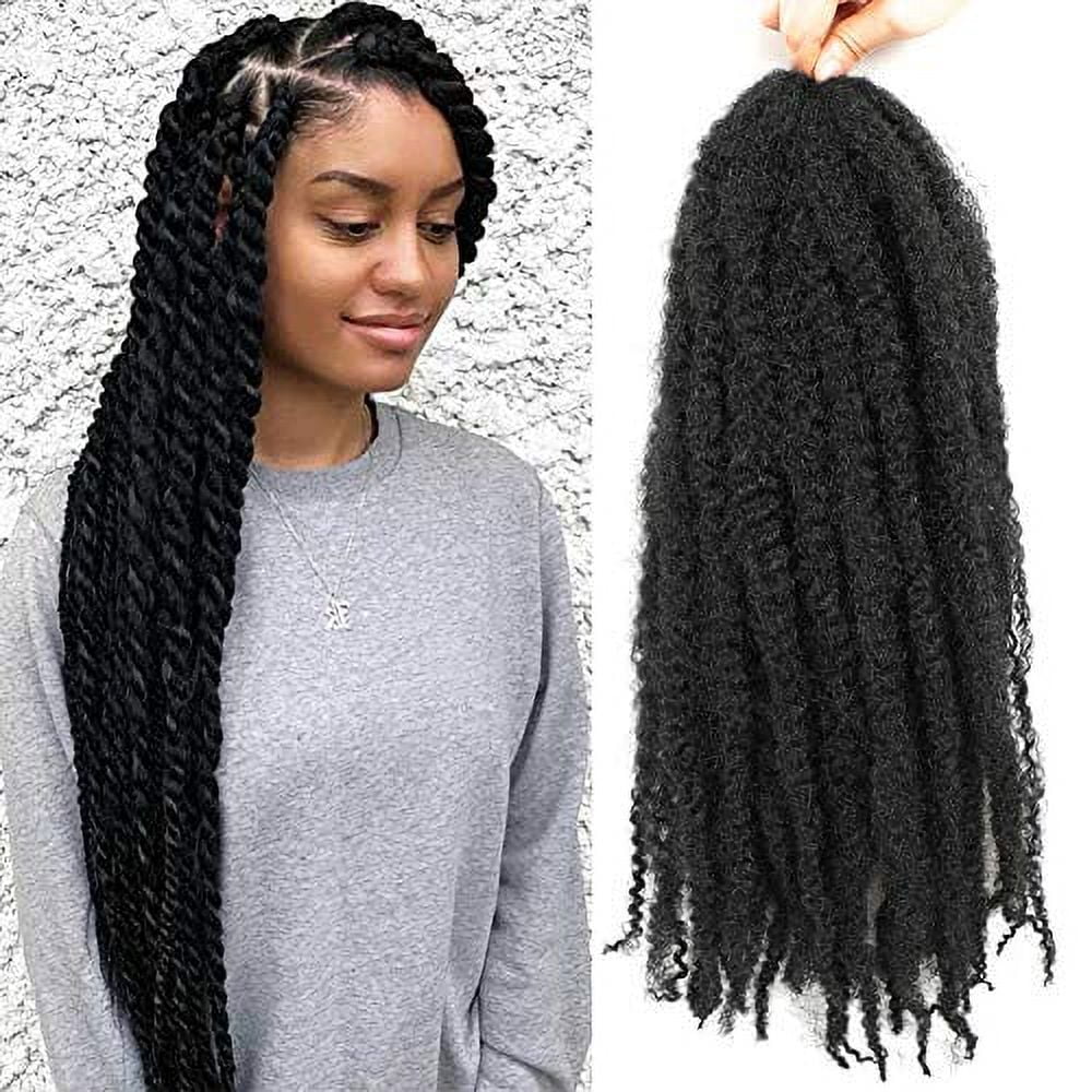 6 Packs Marley Twist .. Braiding Hair 24 Inch .. Marley Hair Crochet ...
