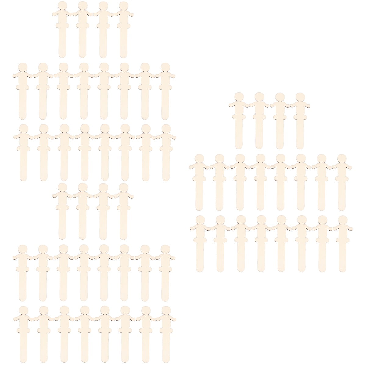 6 Packs Mini Popsicle Sticks Fathers Day Crafts for Kids Classroom ...