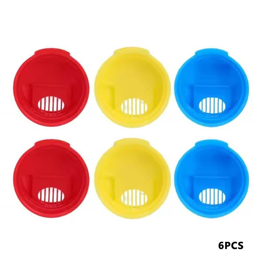 6 Packs Plastic Can Lid Sprite Cola Drink Seal Long Term Insulation ...