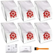 Miele FJM Bags 3D Vacuum Bags 20 Pack + 4 AirClean Filters + 4 Motor ...