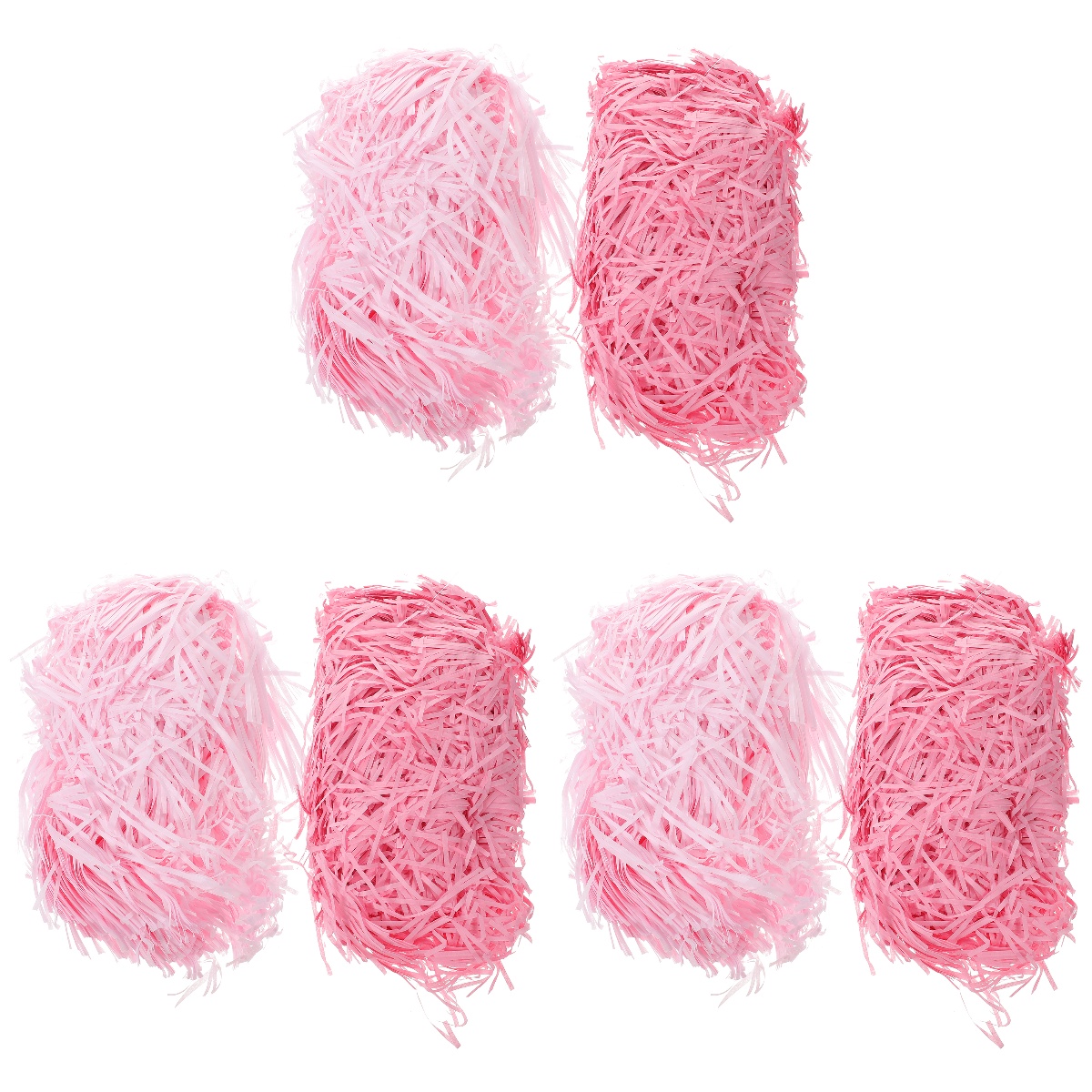 6 Packs Shredded Papers Gift Box Filler Paper Shred Gift Basket ...