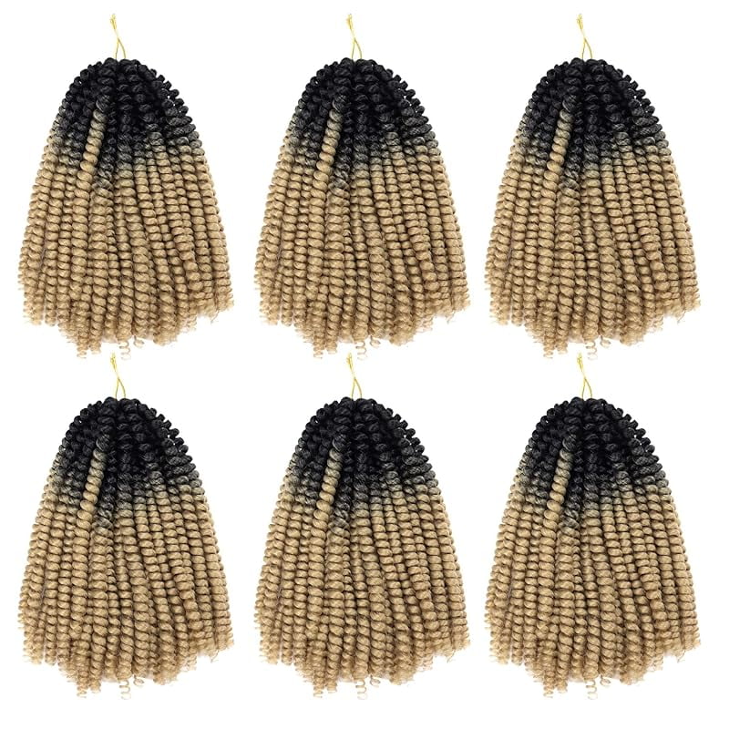 6 Packs Spring Twist Braiding Hair Spring Twists Bomb Twist Hair ...