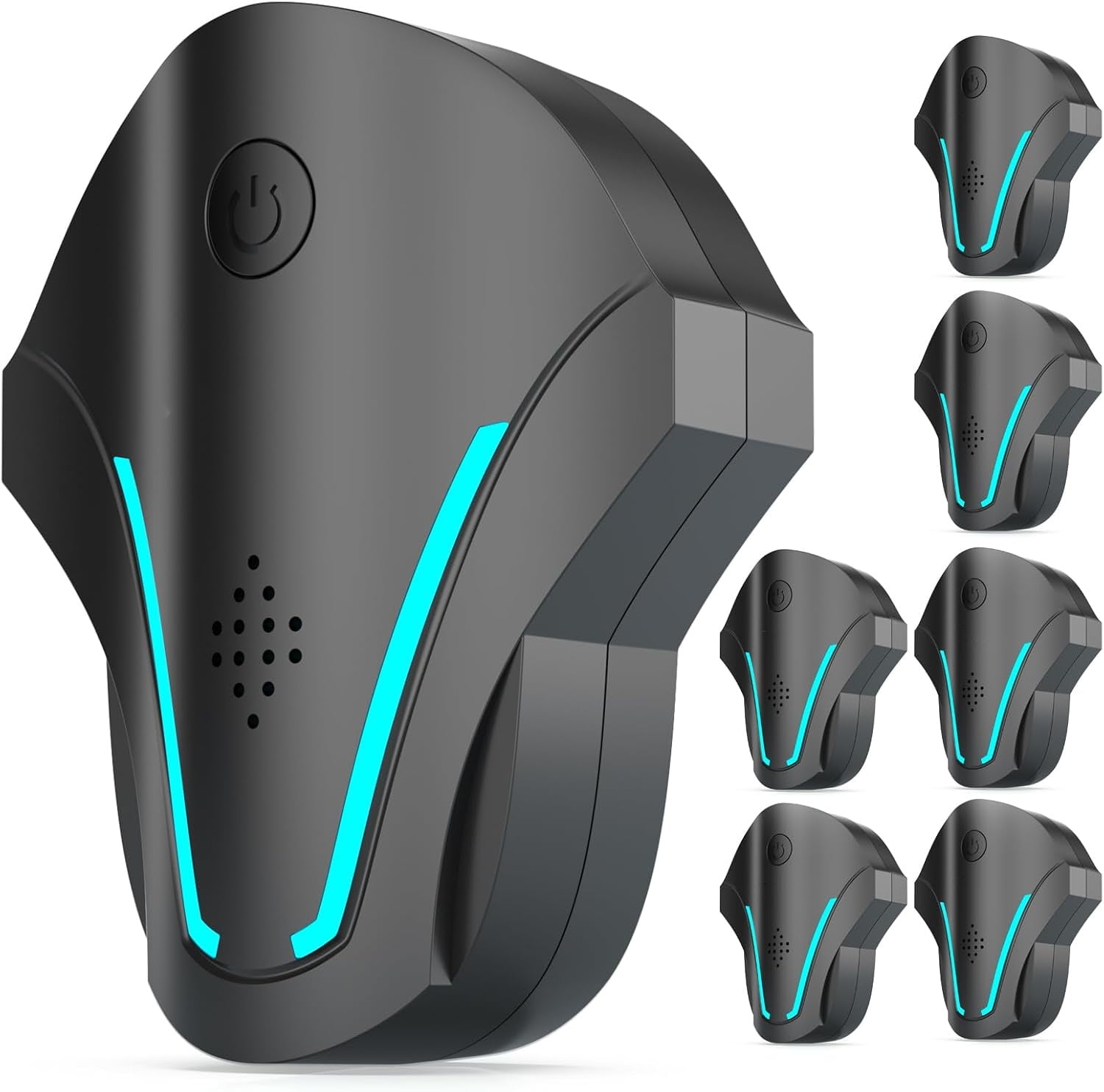 6 Packs Ultrasonic Pest Repeler, Electronic Mouse Repelent Indoor for ...