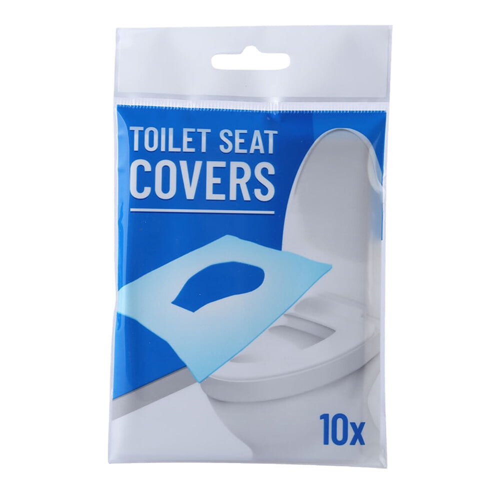 White Disposable Toilet Seat Covers Sanitary Wood Pulp Bathroom ...