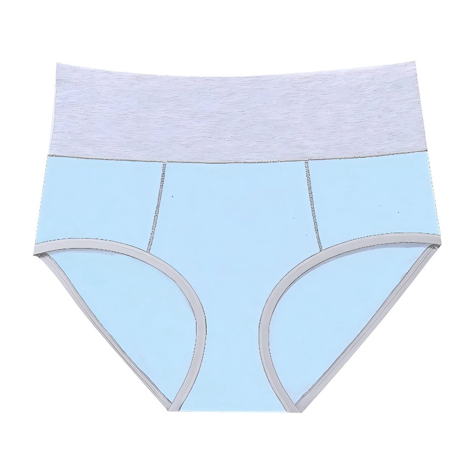 6 Packs Women's Underwear Sports Yoga Breathable Solid Color Stitching ...