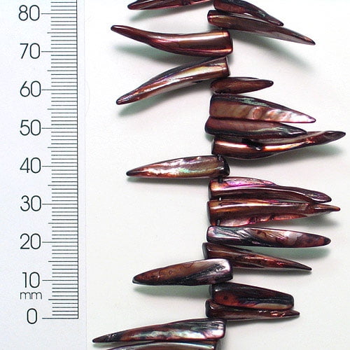 6 Packs of Tinted Shell Spike Mauve 2/8" Strand - Walmart.com