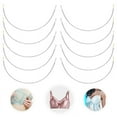 6 Pair Of Stainless Steel Handmade Bra Underwire Replacement Cup D ...