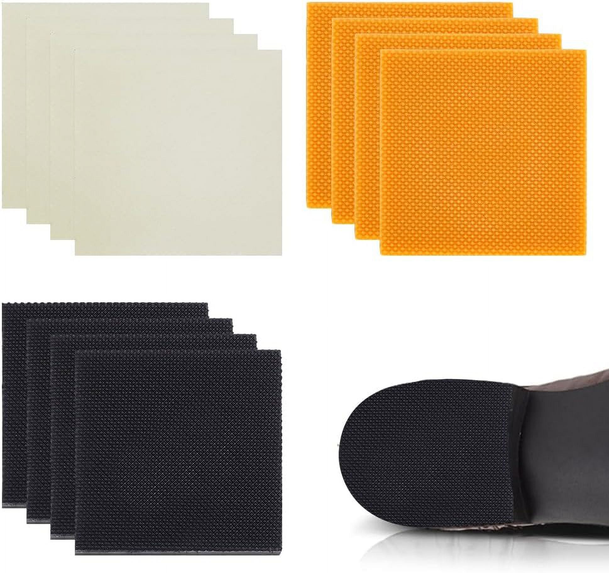 6 Pairs 3 Colors Anti Skid Rubber Shoes Bottom Wear Resistant Raised ...