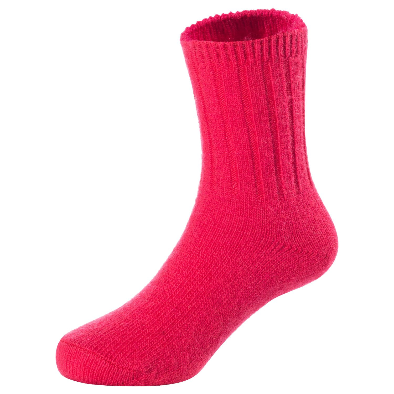 6 Pairs Children's Durable, Stretchable, Thick & Warm Wool Crew Socks ...