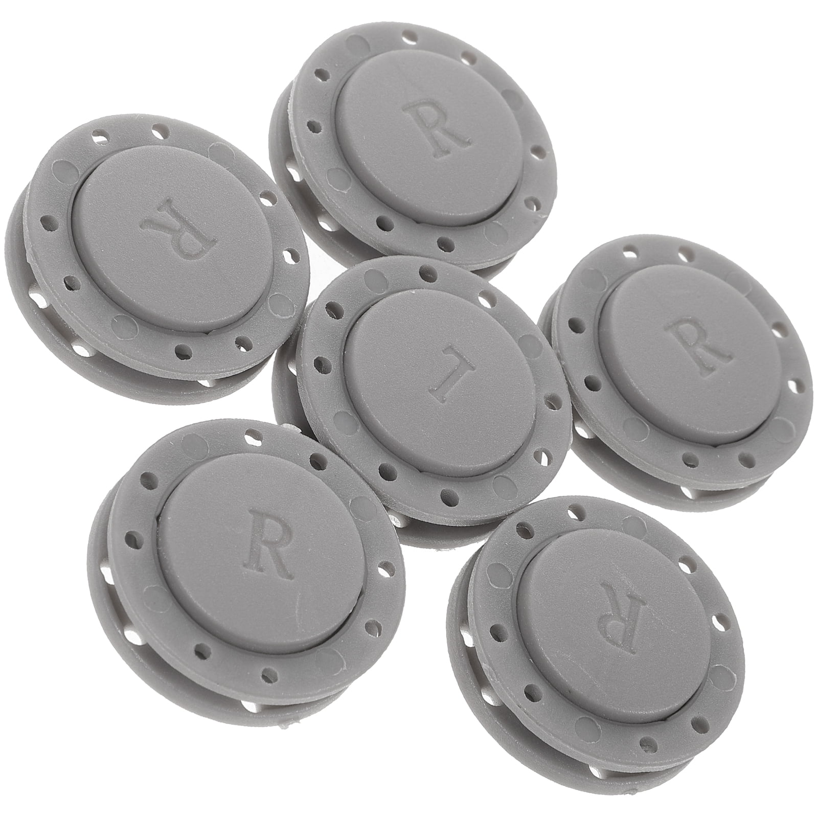 6 Pairs Clothing Magnetic Buttons Sweater Magnet Fasteners Clothes ...