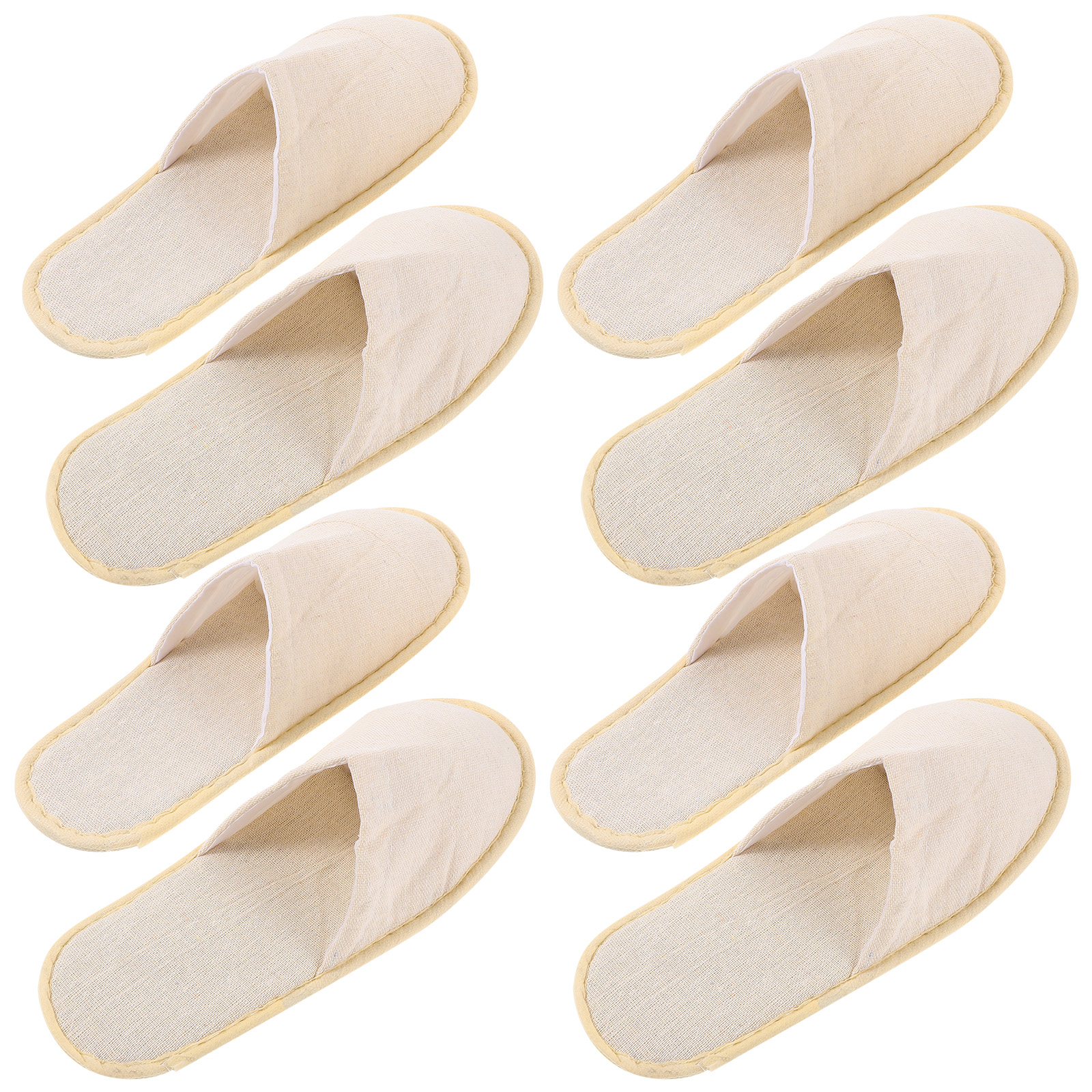6 Pairs Cotton Slippers Business Trip Supplies Spa Travel for Women ...