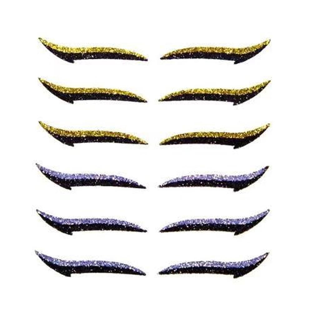 6 Pairs Eyeliner Stickers for Eyes Adhesive Eyeliner Reusable Eyelid ...