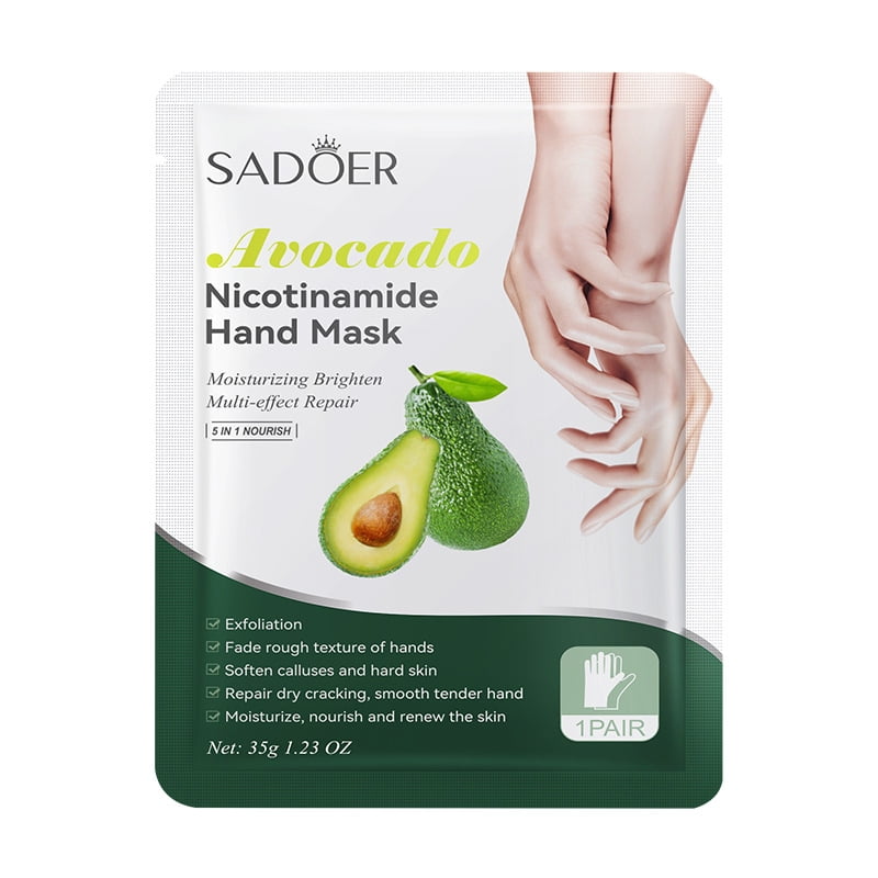 6 Pairs Hand Mask for Dry Cracked Hands,Nourishing Moisturizing Gloves ...