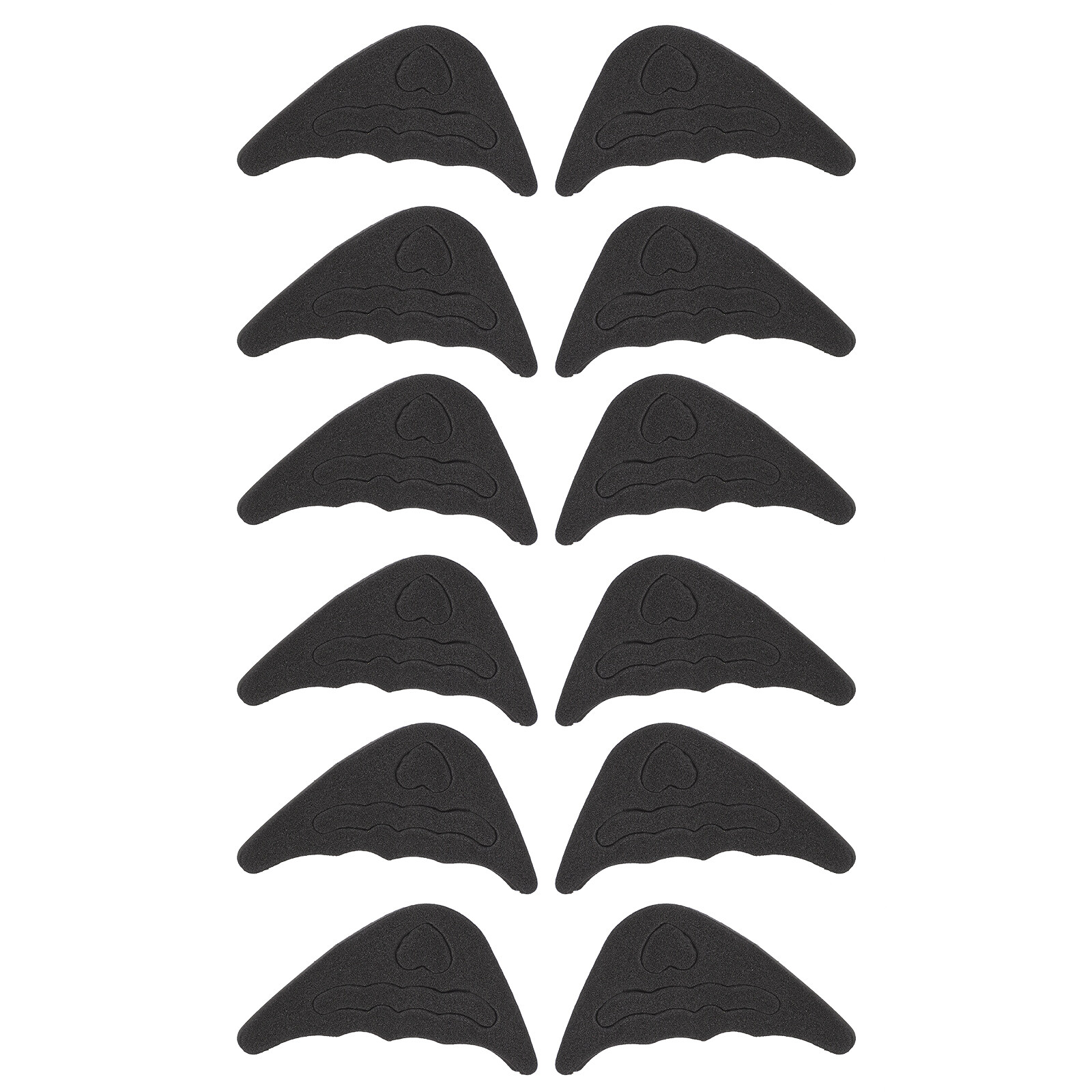 6 Pairs High Heel Toe Plug Insert Shoe Front Filler Cushion Pain Relief ...