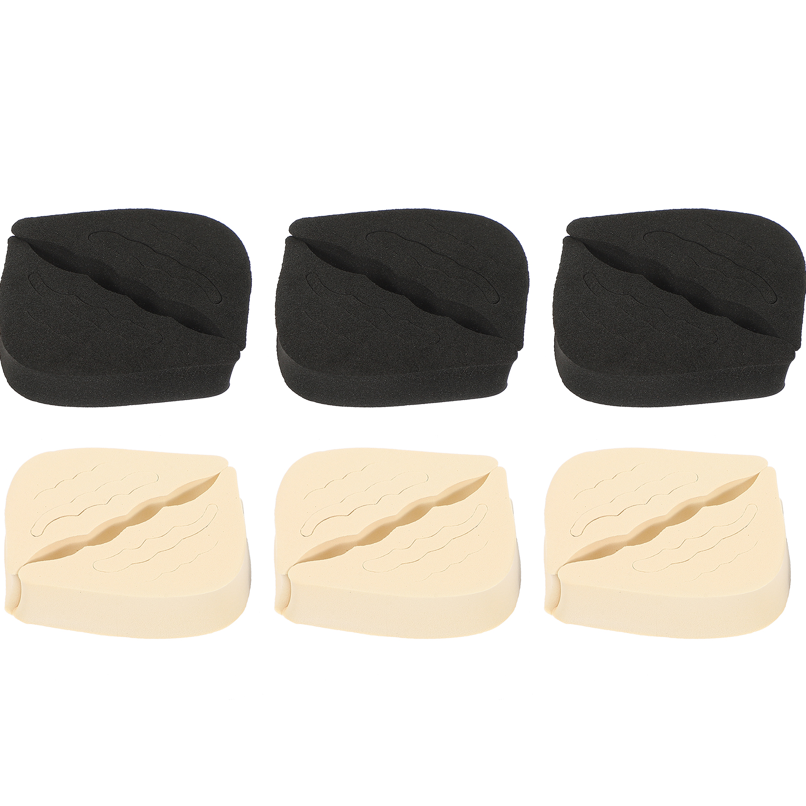 6 Pairs Insole Shoe Toe Filler for Sneakers Shoe Mat Too Big Shoes ...