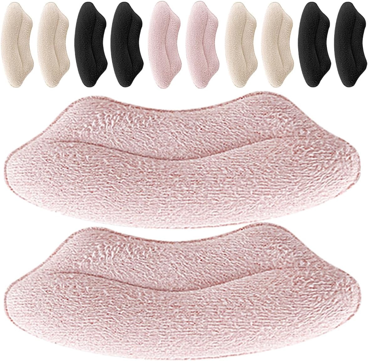 6 Pairs Invisible Heel Cushions and Shoe Grips for Loose Shoes Cuttable ...