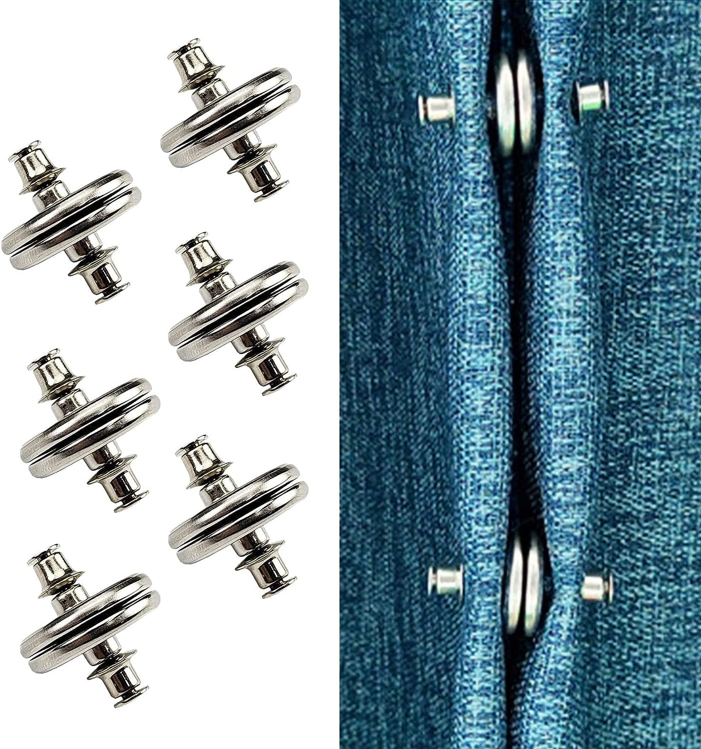6 Pairs Magnetic Curtain Button, Curtain Light Leakage Prevention ...