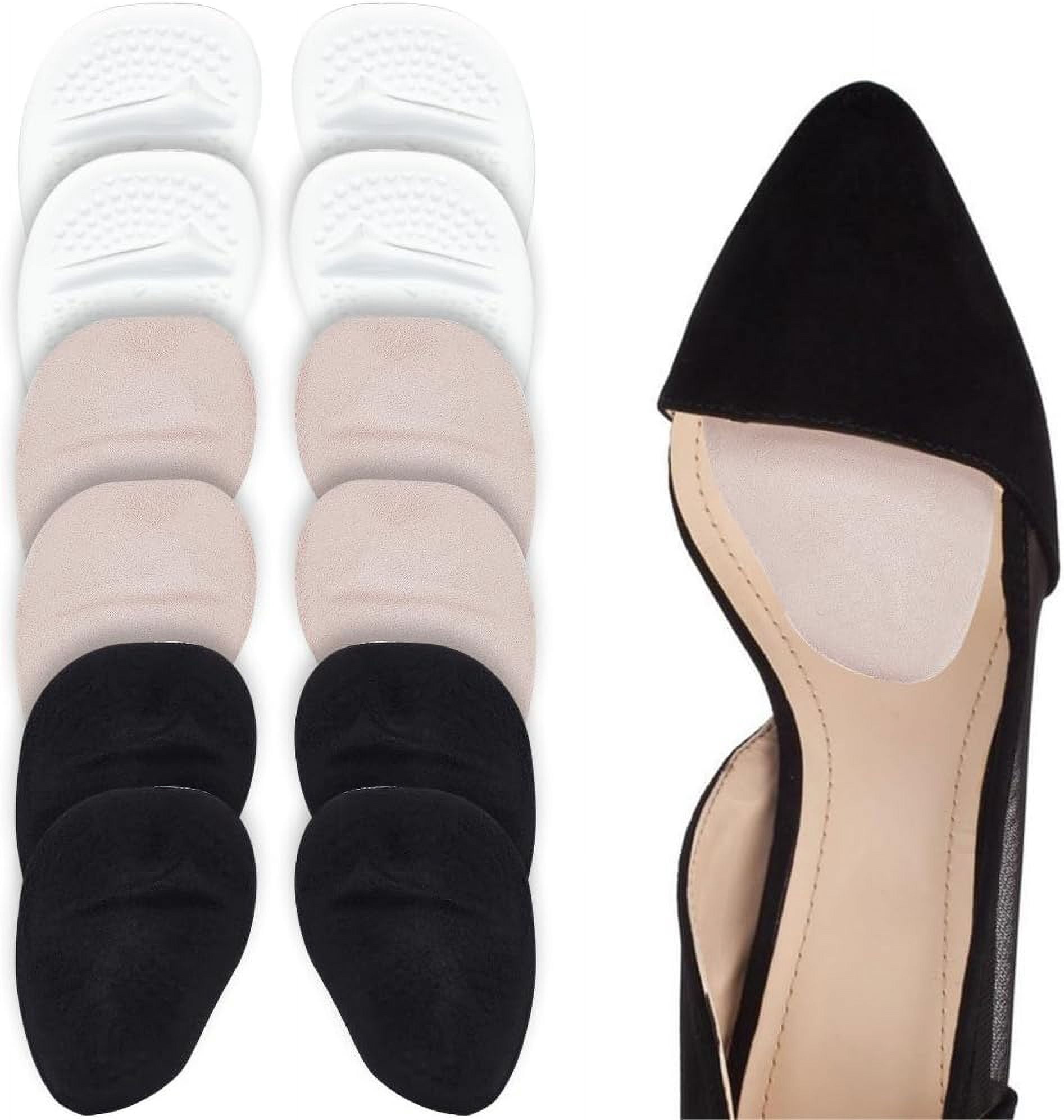 6 Pairs Metatarsal Pads for Heels Ball of Soft Foot Cushions Heel ...