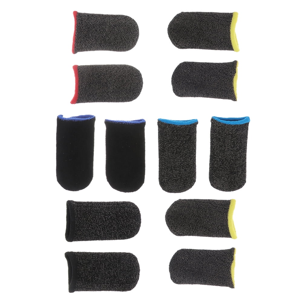 6 Pairs Mobile Game Finger Cot Phones Gloves Gaming Accessory Anti-skid ...