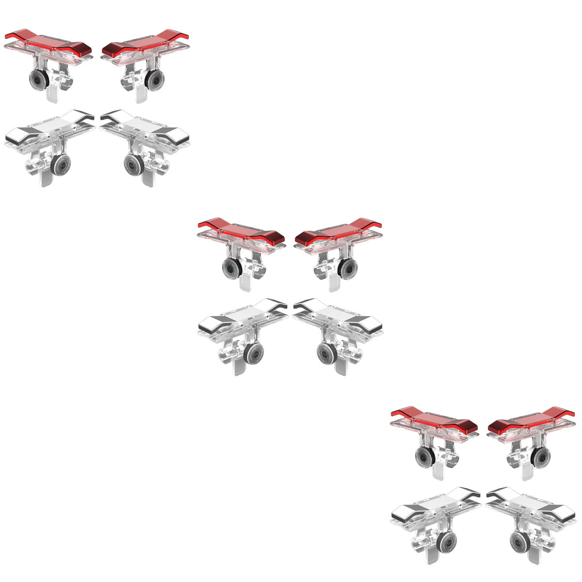 6 Pairs of Mobile Game Metal Controller Game Buttons Game Shortcut ...