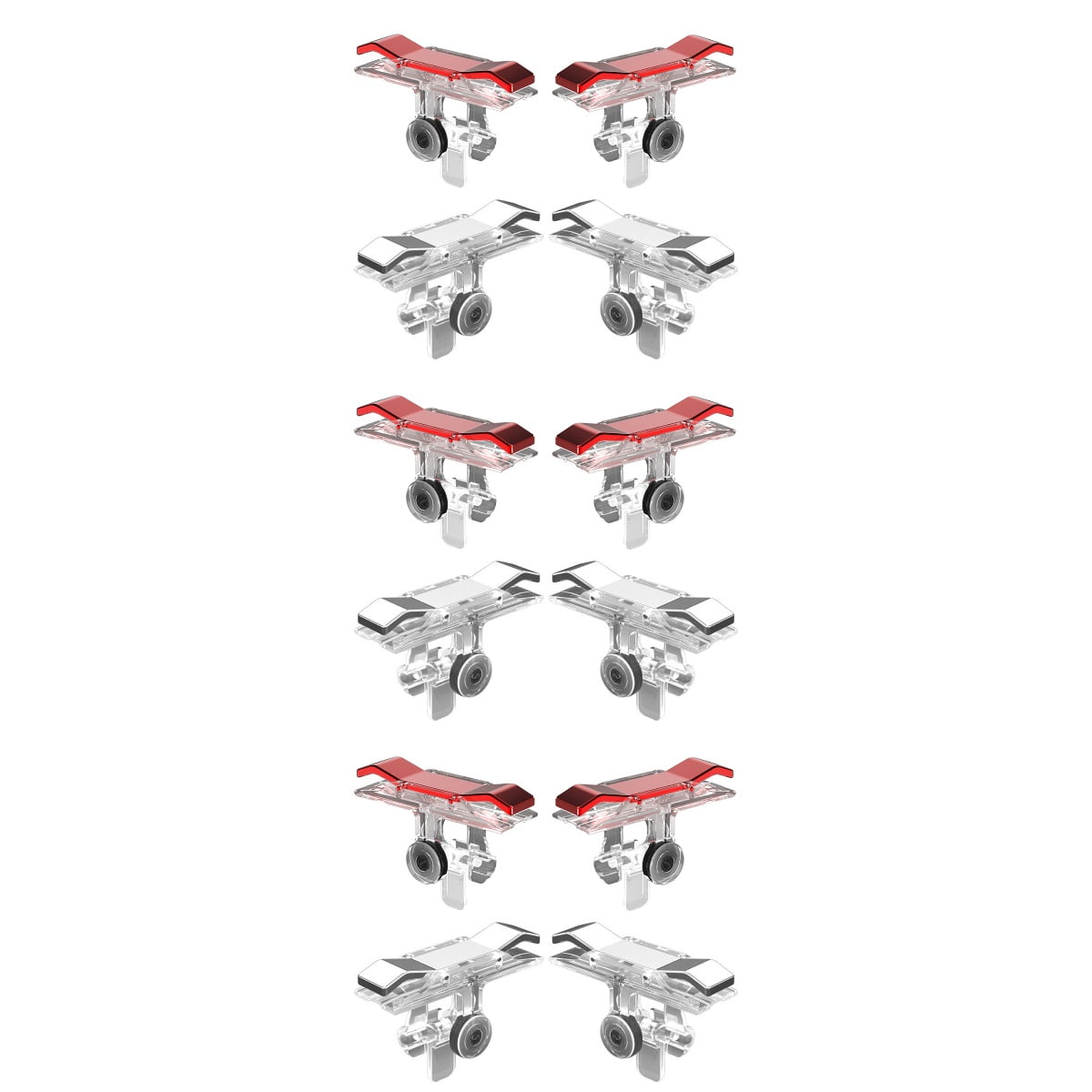 6 Pairs of Mobile Game Metal Controller Game Buttons Game Shortcut ...