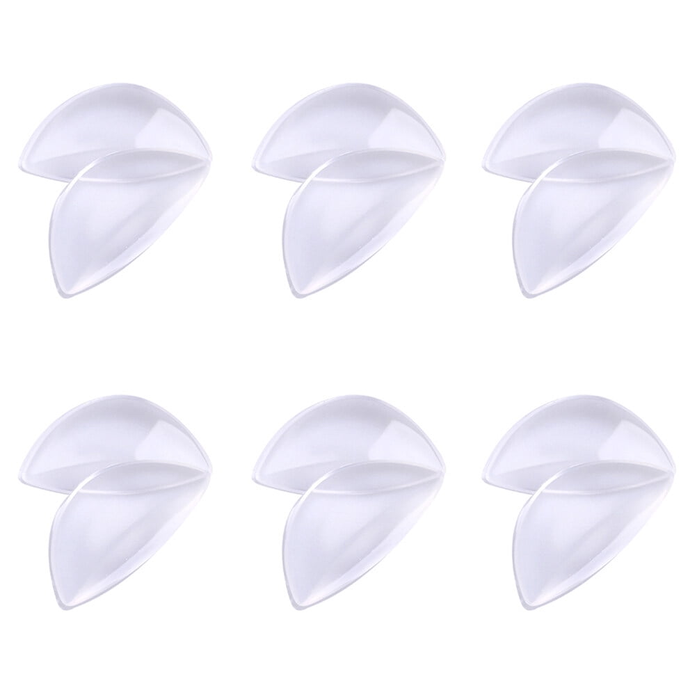 Silicone Gel Foot Arch Support Pads for Flat 6 Pairs Assorted Color ...