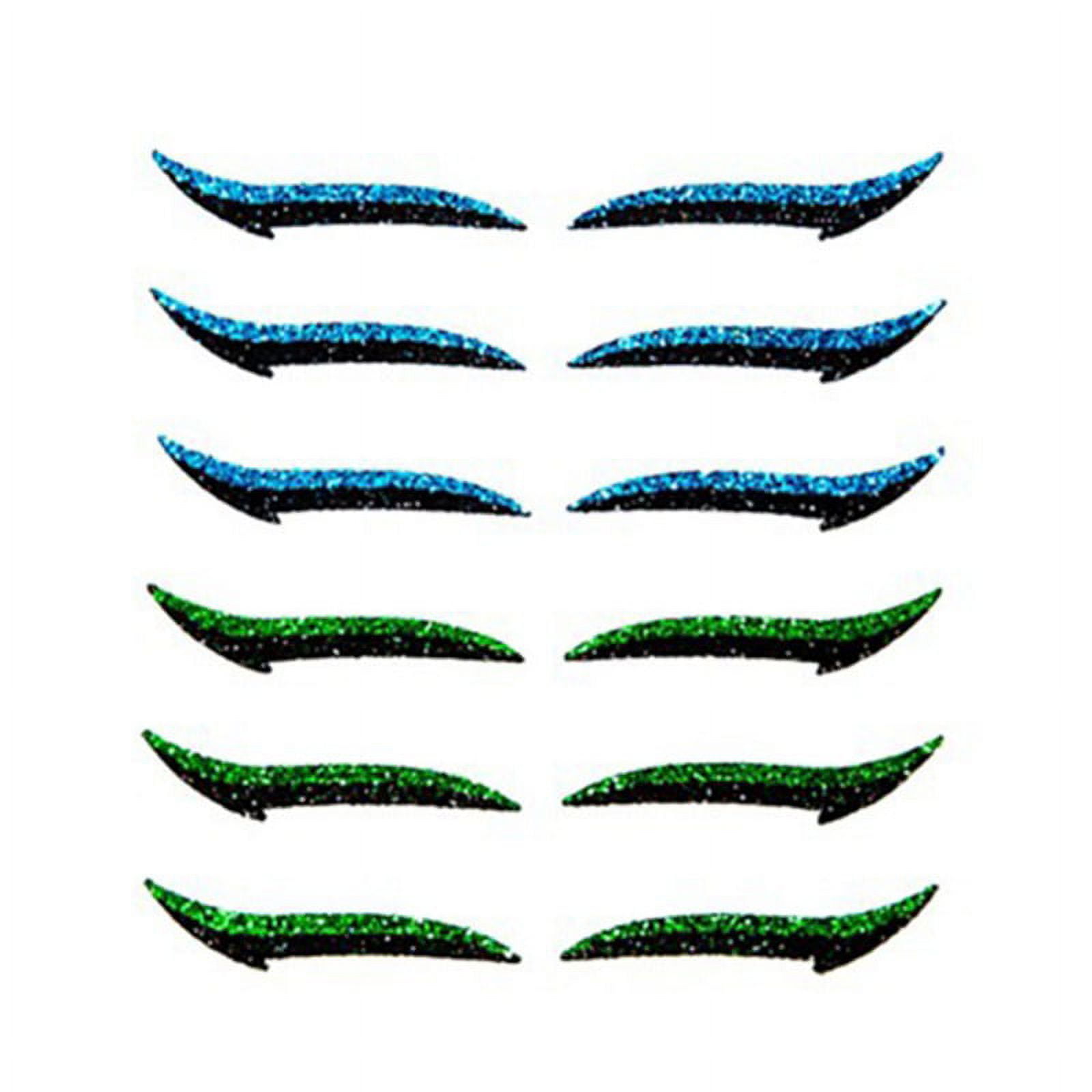 6 Pairs Reusable Eyeliner Eyeshadow Stickers, Professional Lint Free ...