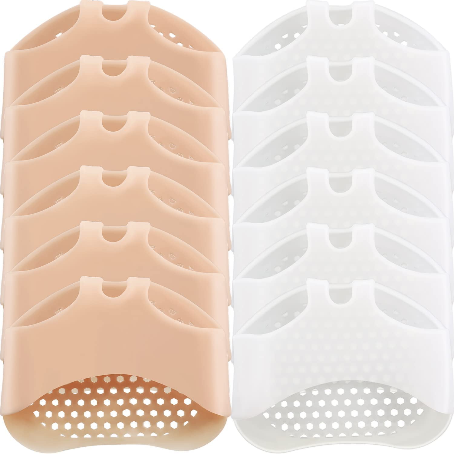 6 Pairs Silicone Forefoot Pad Metatarsal Pads Ball of Foot Cushions ...