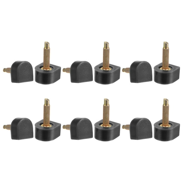 6 Pairs TPU High Heel Tips Shoes Replacement Tap Caps 2.4mm Pin ...