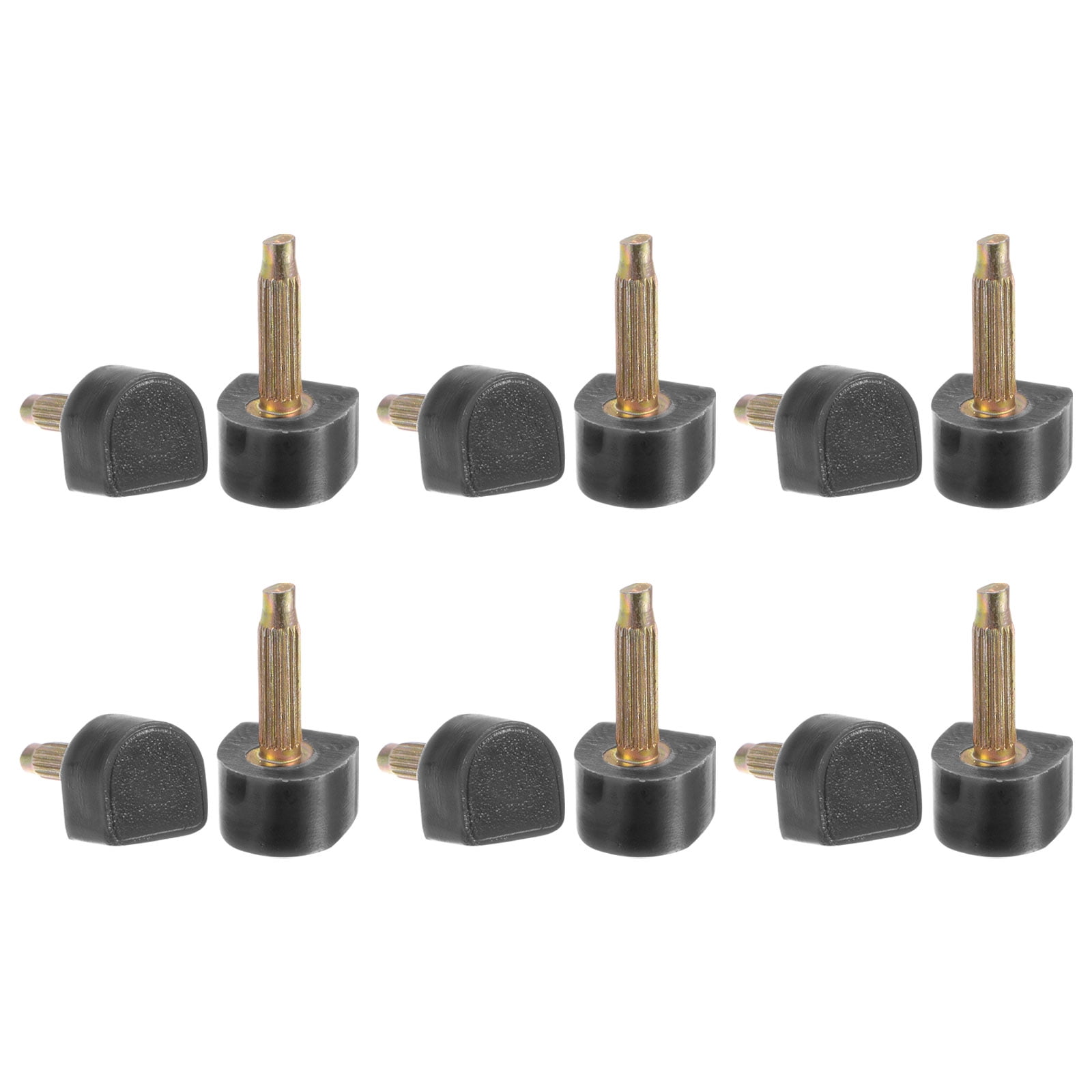 6 Pairs TPU High Heel Tips Shoes Replacement Tap Caps 2.4mm Pin, 9x9mm ...