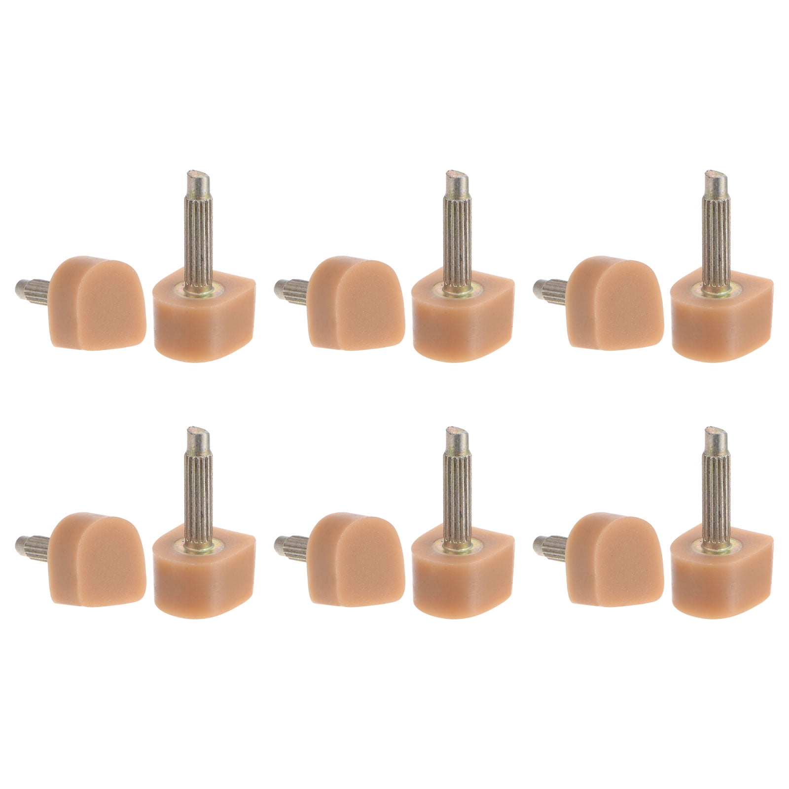 6 Pairs TPU High Heel Tips Shoes Replacement Tap Caps 3mm Pin, 10x9mm U ...