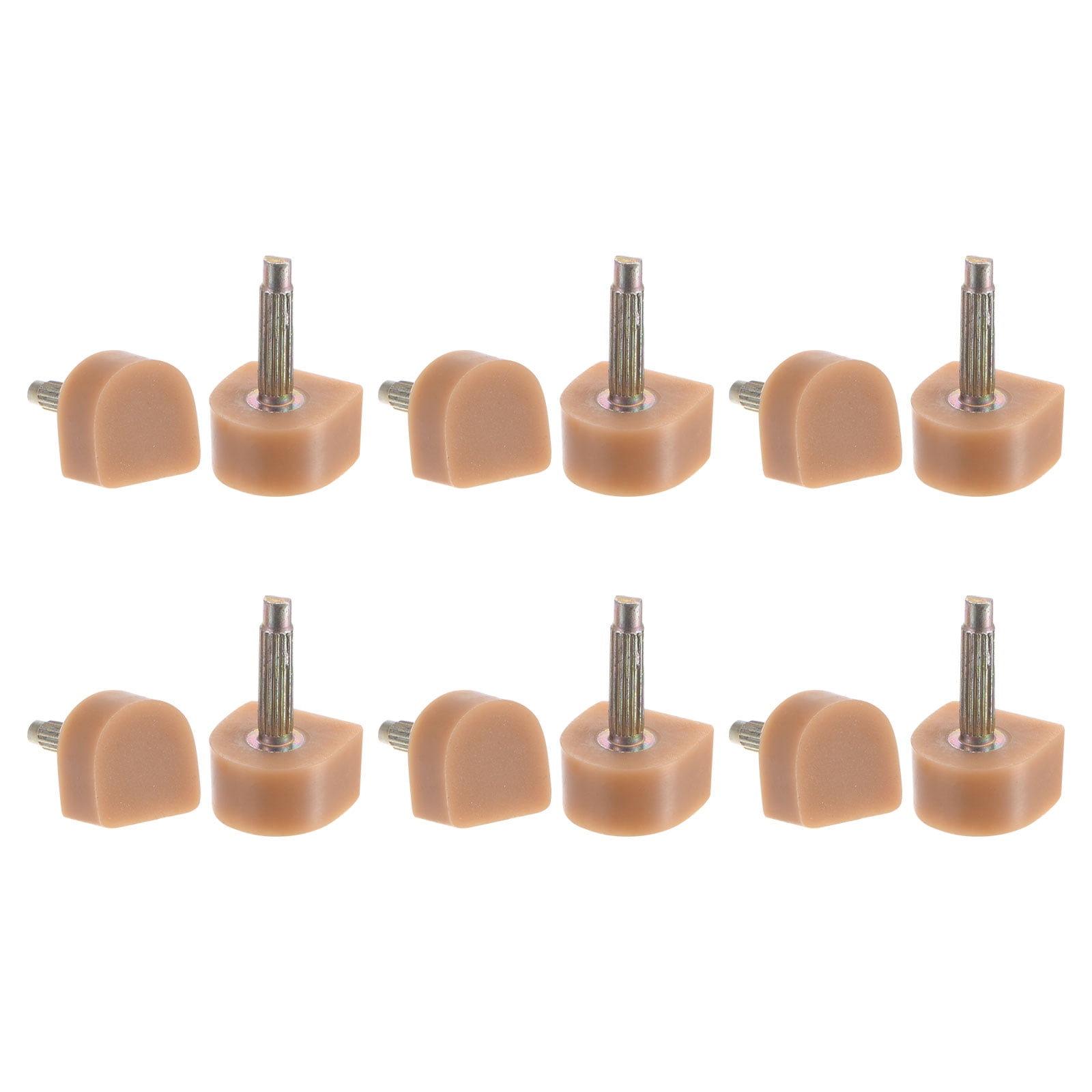 6 Pairs TPU High Heel Tips Shoes Replacement Tap Caps 3mm Pin, 11x11mm ...
