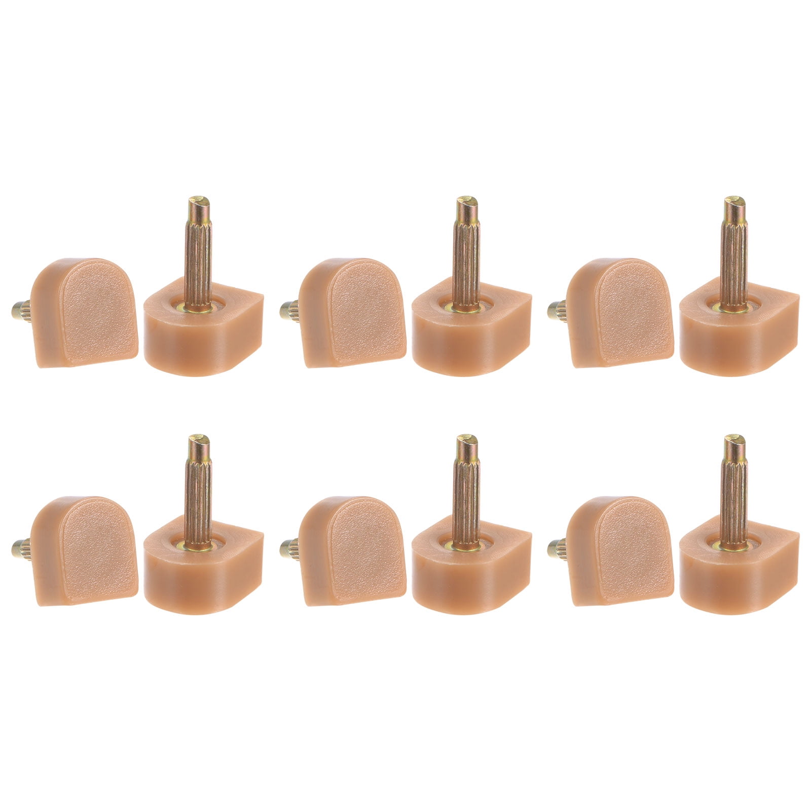 6 Pairs TPU High Heel Tips Shoes Replacement Tap Caps 3mm Pin, 12.5x10 ...