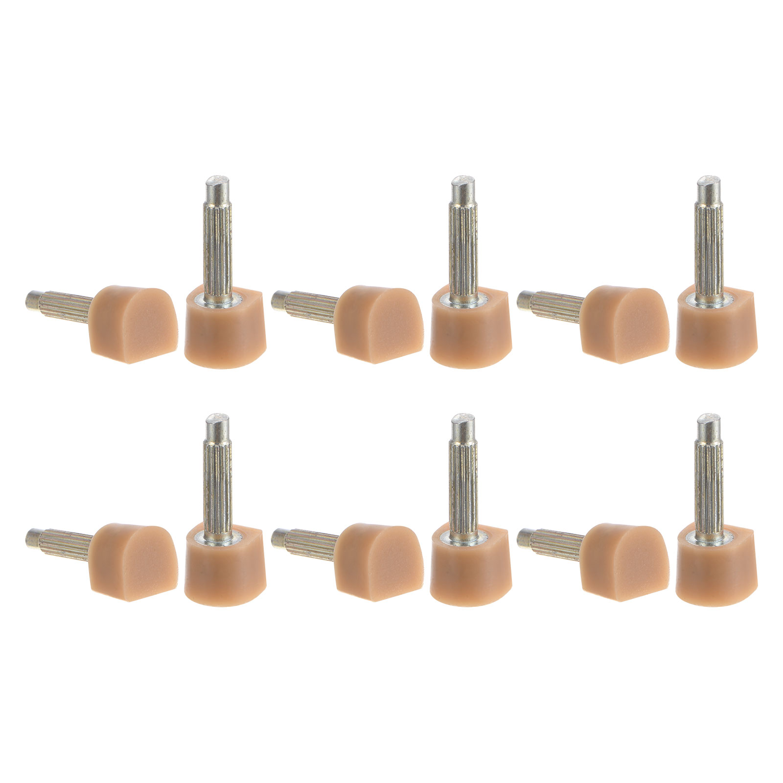 6 Pairs TPU High Heel Tips Shoes Replacement Tap Caps 3mm Pin, 7x7mm U ...