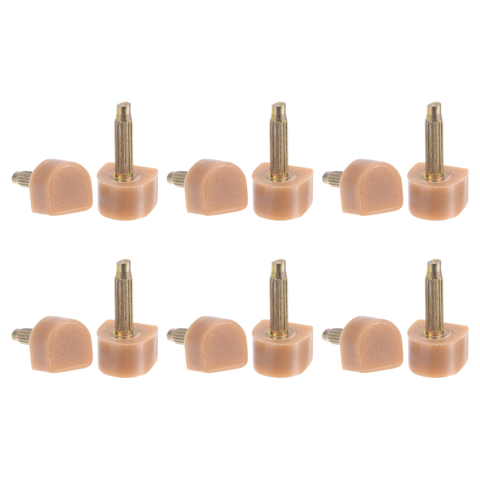 6 Pairs TPU High Heel Tips Shoes Replacement Tap Caps 3mm Pin, 9x9mm U ...