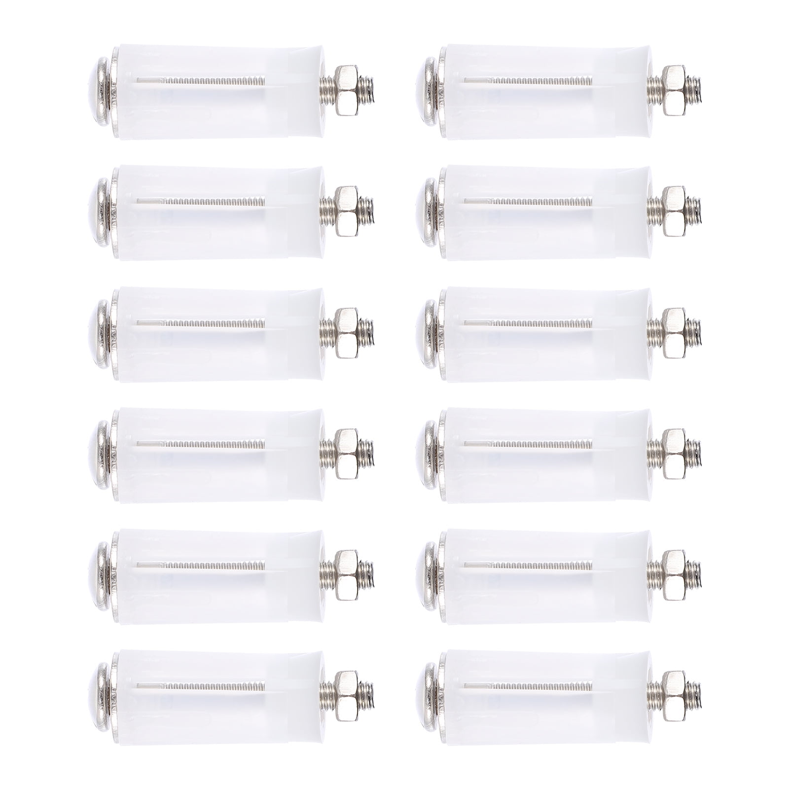6 Pairs Toilet Seat Bolts Screws Home Universal Toilet Seat Screw for ...