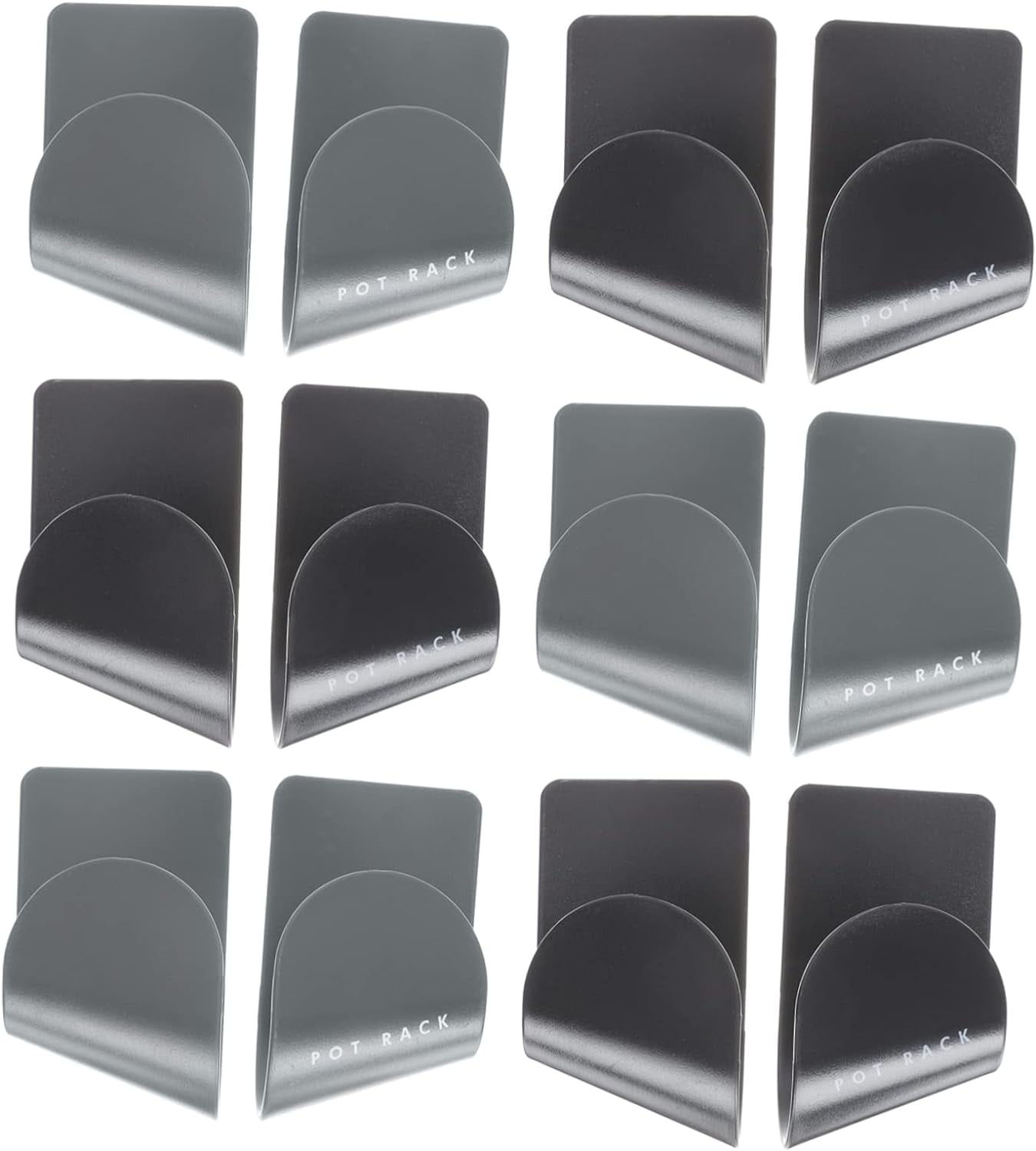 6 Pairs Wall Mounted Pot Lid Rack Lid Holder for Pots Pot Lid Holder ...