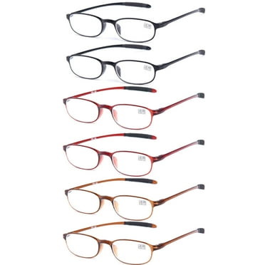 NEW 10-Pair Assorted Reading Glasses Set - Unisex +3.00 Power - Bulk ...