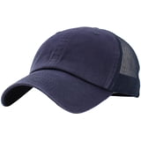 6-Panel Low Profile Unconstructed Trucker Mesh Back Dad Hat Baseball ...