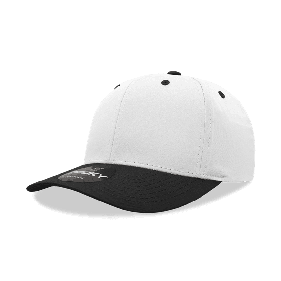 Decky 6021 6 Panel Mid Profile Structured Cotton Blend Trucker-Navy ...