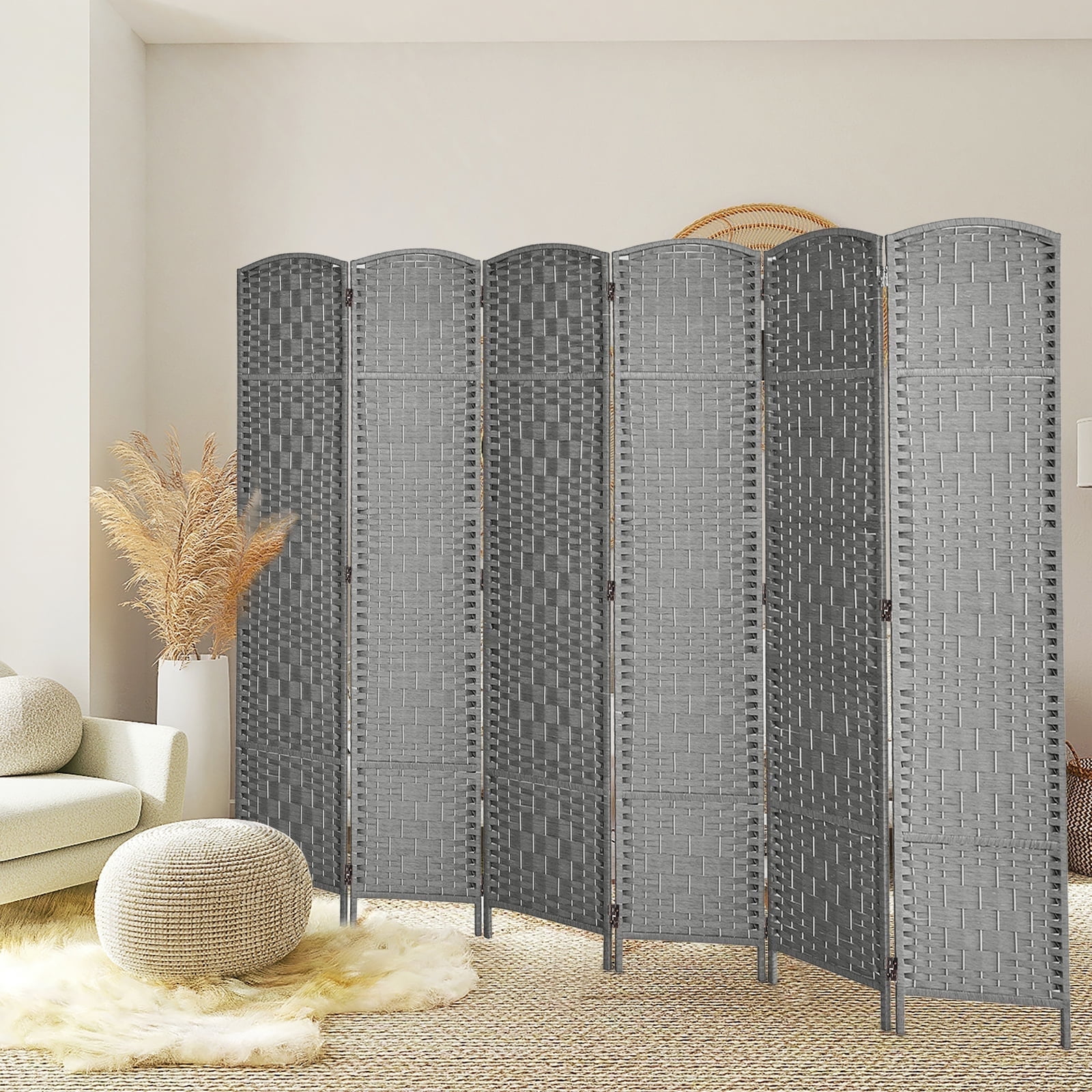 6 Panel Room Dividers Walmart 6 Panel