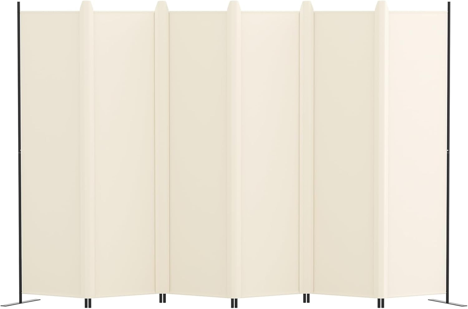 6 Panel Room Divider, 6FT Tall Folding Privacy Screen Wall Dividers ...
