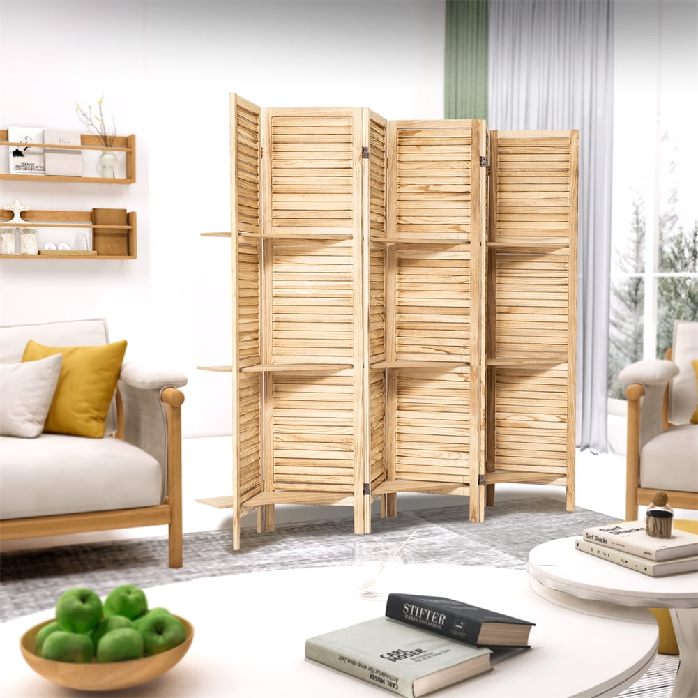 6 Panel Room Divider, Folding Privacy Screen, Portable Freestanding ...
