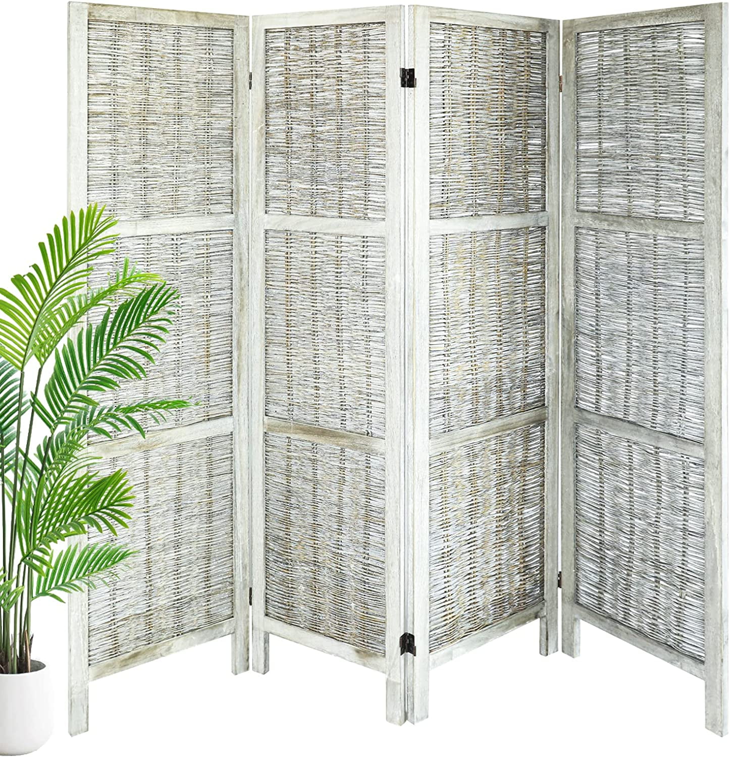 6 Panel Room Divider Portable Wall Dividers Room Dividers and Folding ...
